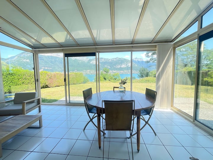 Roselière Sud, Vue Lac & Jardin - Annecy