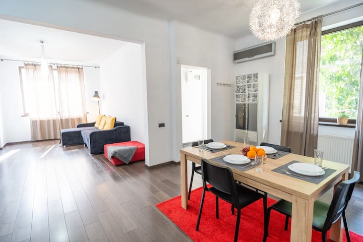 Cozy & Spacious Flat Near Victoriei Square - ブカレスト