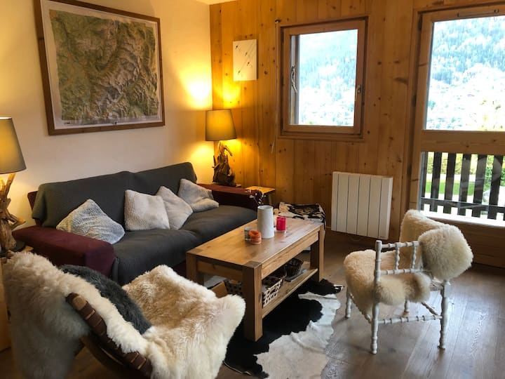 Appartement Avec Vue Sur Le Mont Blanc - Saint-Gervais-les-Bains