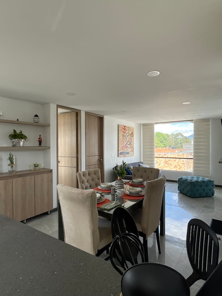 Apartamento Central Con Hermosa Vista En Bogotá - Bogota