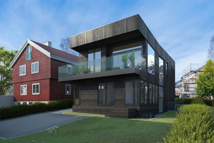 Sentralt Stort Hus Med Terrasse Ved Golfbane - Oslo