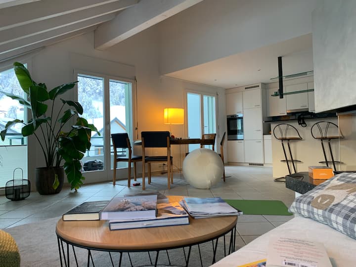 Lovely 3-bedrooms Unit With Views And Parking - Engelberg