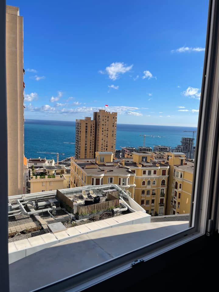 5 Min De Monaco | Vue Mer | Clim & Wifi - モナコ