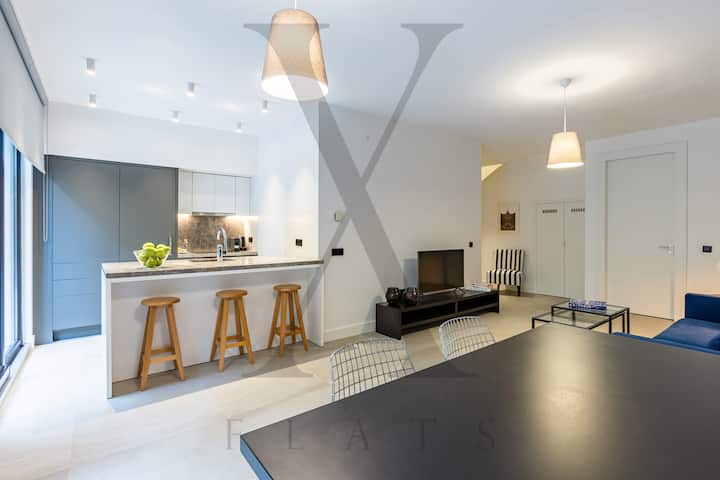 X Flats Vilhelm Reverse Garden 2+1 Flats - Istanbul