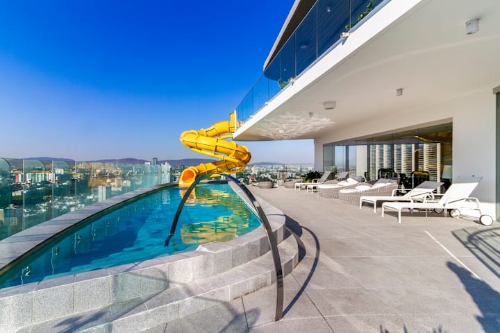 Best Location -Pool-gym-coworking-fun - Guadalajara