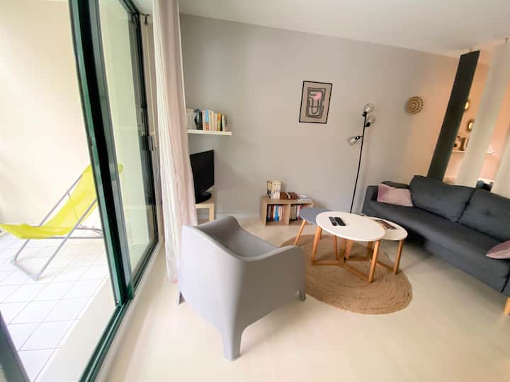 Appartement De Standing, Terrasse Et Parking - Biarritz