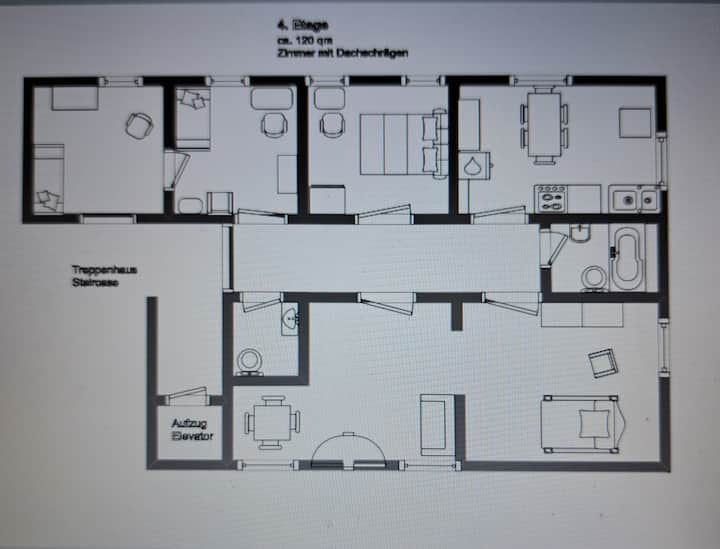 Gemütliche Zentrale Wohnung Nah Der Messe - Essen, Allemagne