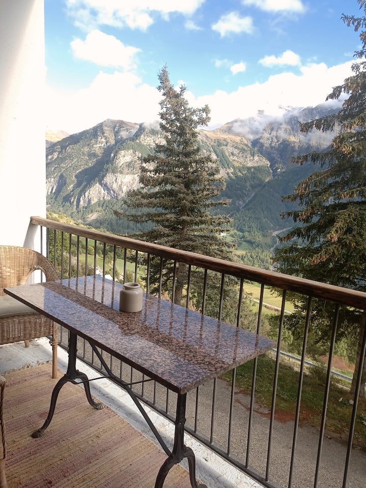 Duplex 56 M2 Balcon Vue Montagne - Orcières
