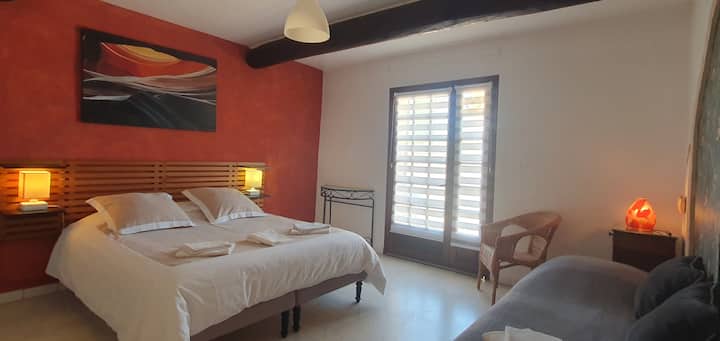 Chambre Luberon 2 Pax Pdj Inclus Piscine Chauffée - Gordes