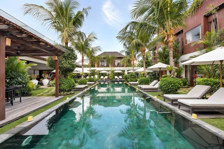 16bd/34pax: 3pools, Cinema, Gym, Yoga, Spa, Chefs - Seminyak