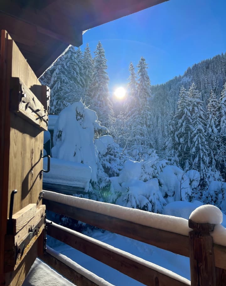 Superbe Et Authentique Chalet En Bois à Megève - Hauteluce - Les Saisies