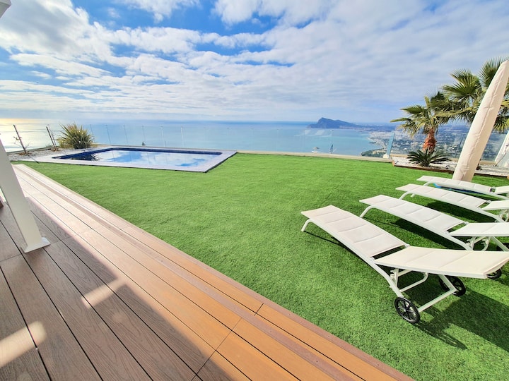 Luxe à Altea Hills: Maison Avec Vue Sur La Mer - Altea