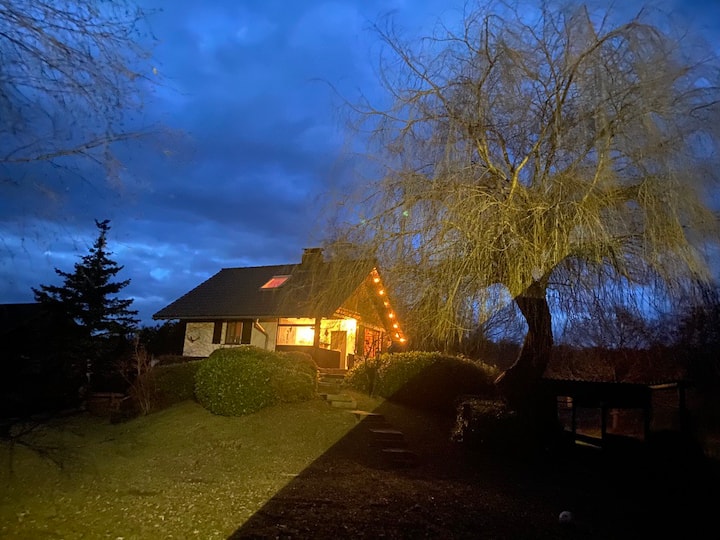 Charmantes Chalet Mit Seezugang - Langatte