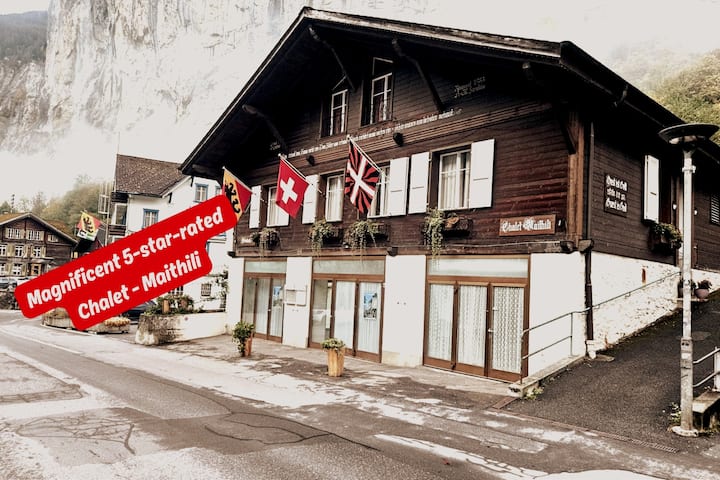 152 Yr Old Famous Chalet - Lauterbrunnen -Jungfrau - 