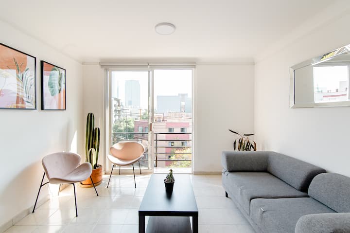 Hab. Con Terraza Y Baño Privado - Mexico-Stad
