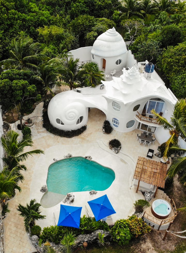 SHELL HOUSE Isla Mujeres - Houses for Rent in Quintana Roo, Quintana ...