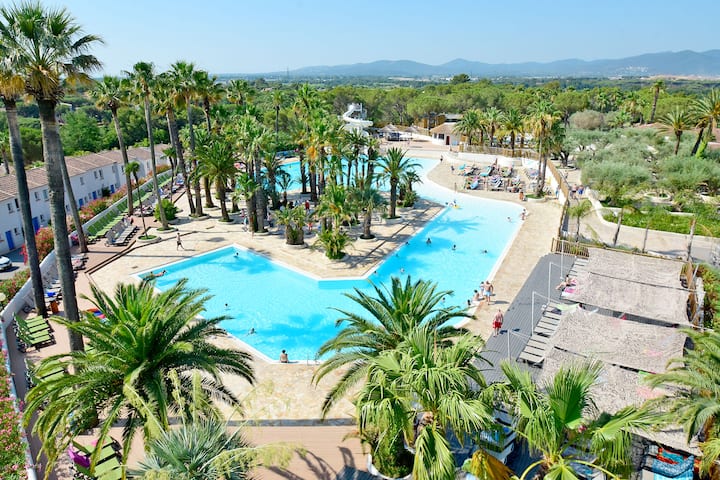 Mobilhome 4 à 6 Pers Camping 5* La Baume/palmeraie - Var