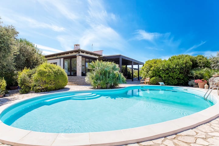 Villa Paraiba Vue Mer Et Piscine Pour 12 Personnes - Alghero