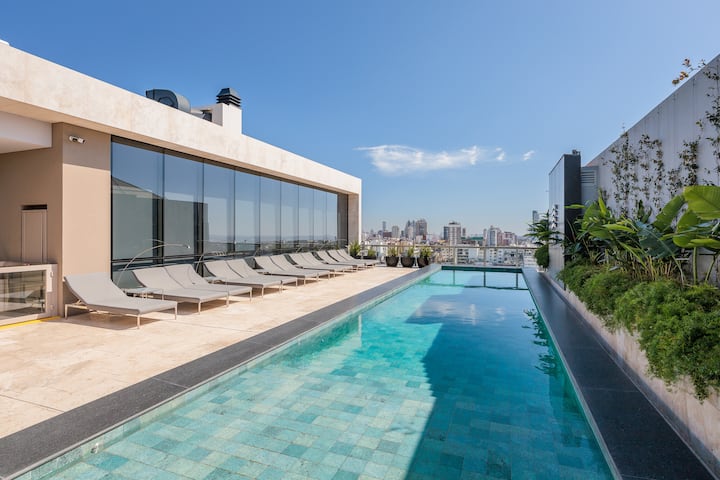 Luxury New! Pool/gym/spa /24h Seg/heart Recoleta - Buenos Aires