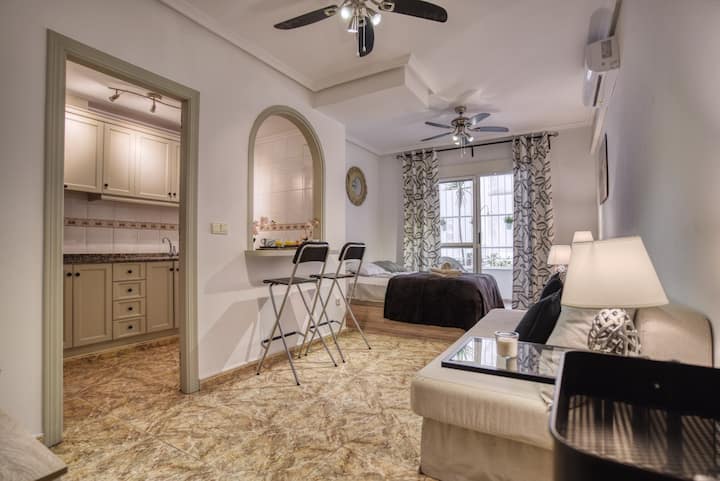 Er-163 Estudio A 100m. De La Playa Con Piscina - Torrevieja