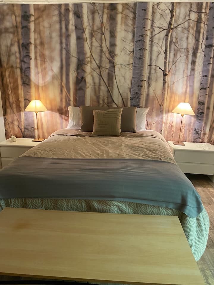 Chambre Bouleau, La Forestière - La Tuque