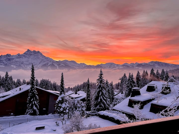 Penthouse Chalet-apartment (180 M2) - Leysin