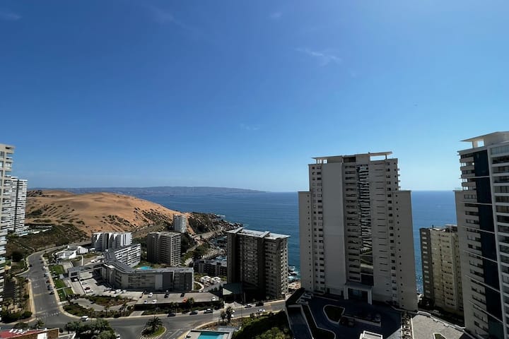 Tremenda Vista Terraza Cerrada /Nuevo/ Sunsetarena - Concón