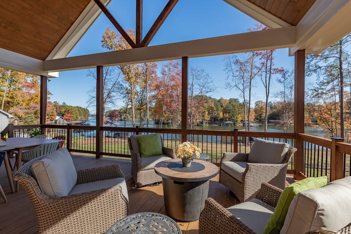 Lakefront, Views, Peaceful, Fully Stocked, Firepit - Littleton, NC