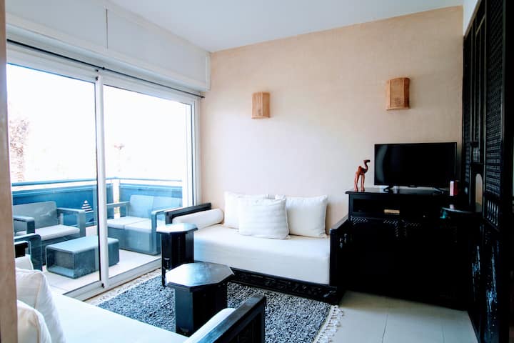 Magnifique Apt Plage 1ch/2p Atlas Essaouira P024 - 索維拉