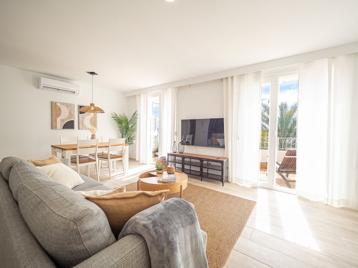 Sa Portassa: Vistas Al Mar, Luz Y Terraza En Palma - Palma
