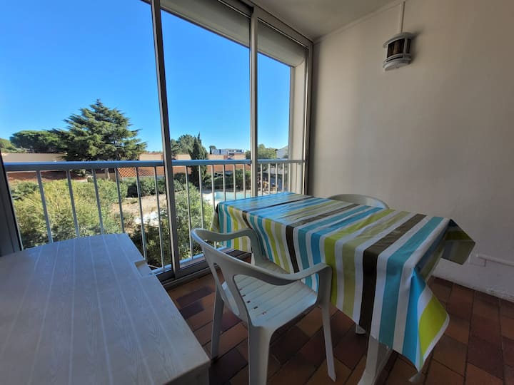 Appartement Avec Piscine Proche Plage Et Commerces - Argelès-sur-Mer