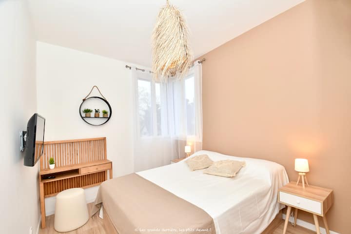 Apt. 6 Pers. Royan- 2 Ch. Clim - Royan