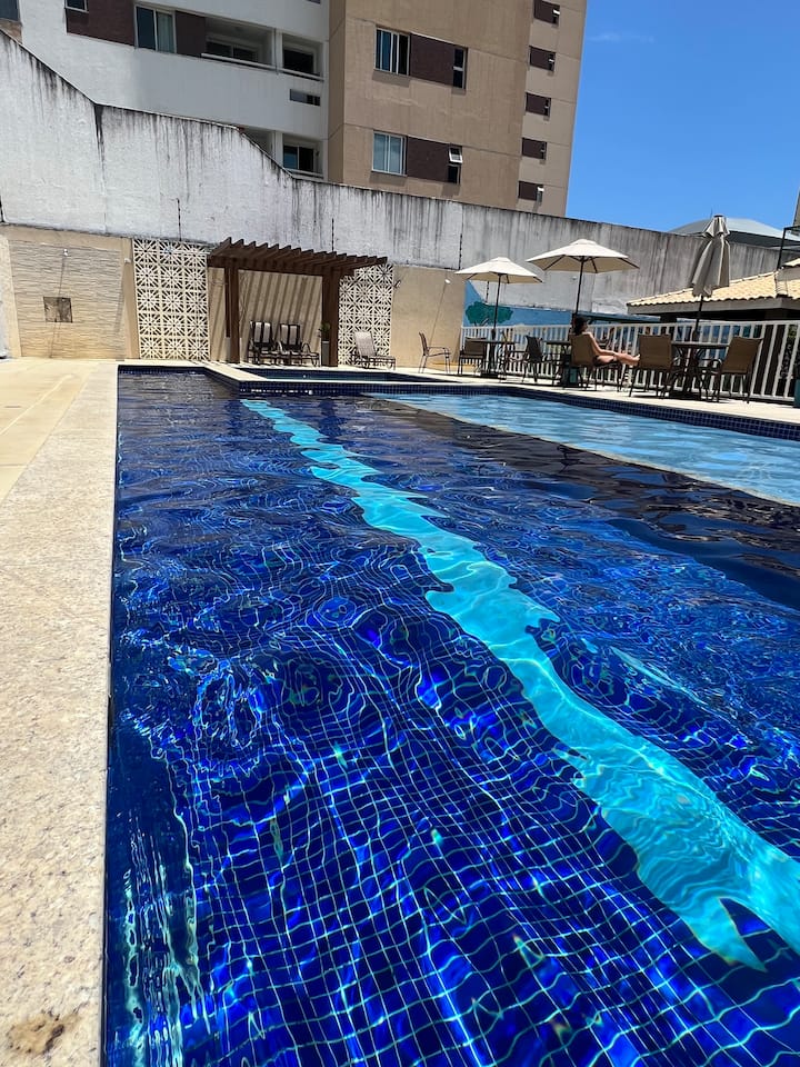 Apartamento 3 Quartos Climatizados - Bellaestadia - Aracaju