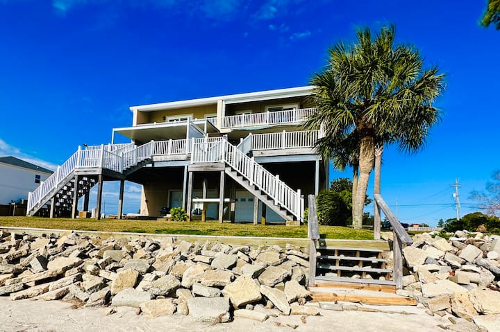 Pet Friendly/ Waterfront/ Private Fishing Pier! - 納瓦爾