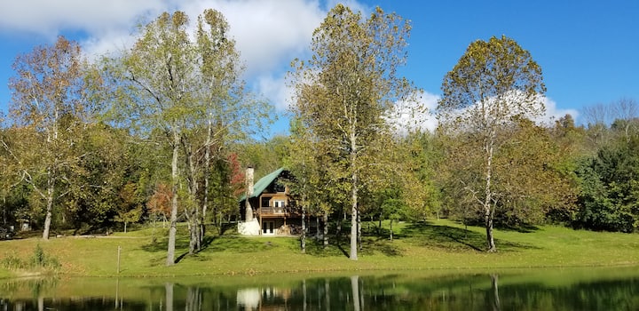 Beautiful Secluded Deluxe Cabin - Blue Rock State Park, Blue Rock