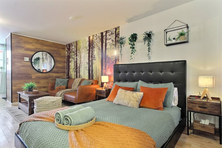 Enchanting Loft - Fireplace + Ac - Quebec Downtown - Québec, QC