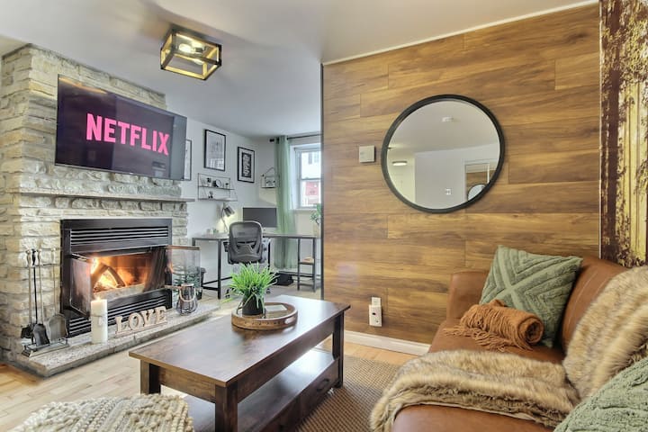 Enchanting Loft - Fireplace + Ac - Quebec Downtown - Quebec