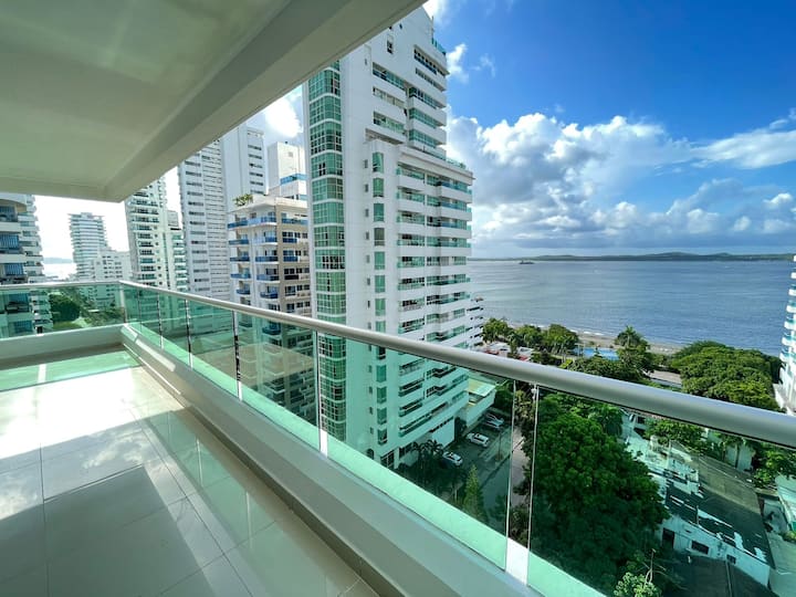 Apartamento En Cartagena Con Vista Al Mar, Piscina - Cartagena
