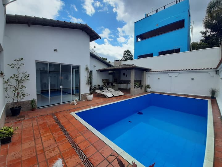 Casa Classe A,piscina,lareira,churrasqueira Centro - Juiz de Fora