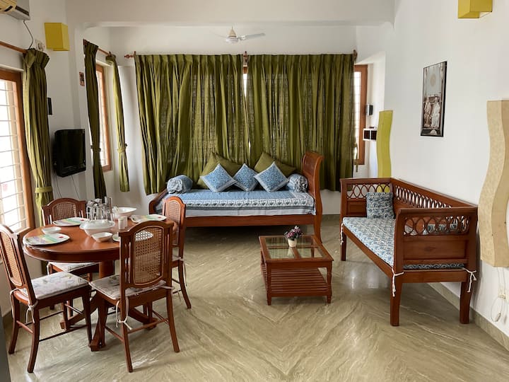 Cozy Fully Furnished Studio Apt - Puducherry