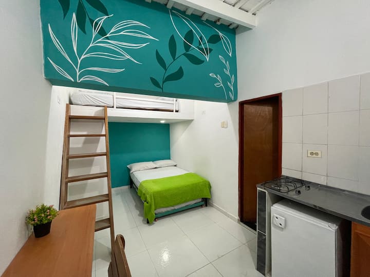 Habitación Con Cocina Centro Histórico - Santa Marta, Colombia