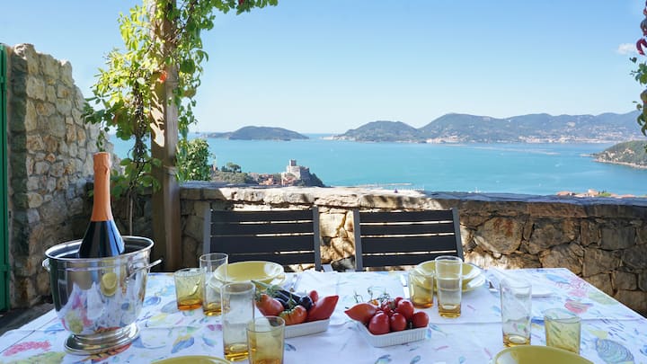 Miralunga  Villetta Gialla - Lerici