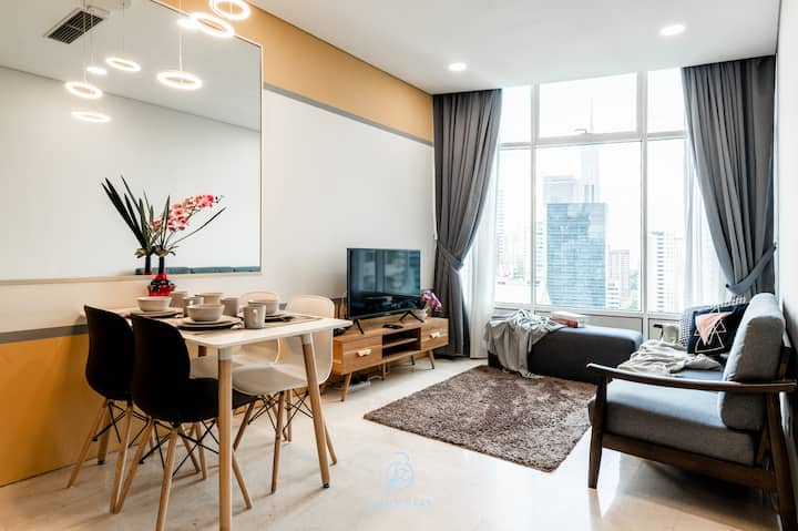 Simplistic 2br For Couple @ Sky Suites Klcc - Kuala Lumpur