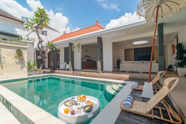 New! Villa Janeiro 3br Central - クタ