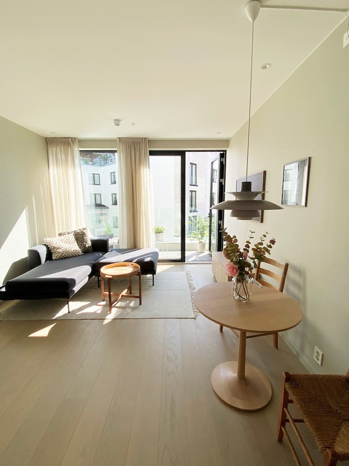 Sommerro House: New And Modern Flat At Solli Plass - Oslo