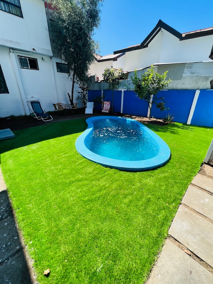 Casa Con Piscina, Vista Al Mar Y Pet Friendly - Concón