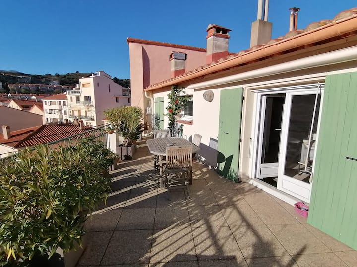 P217 Appart, Terrasse, Vue Port, Wifi - Port-Vendres