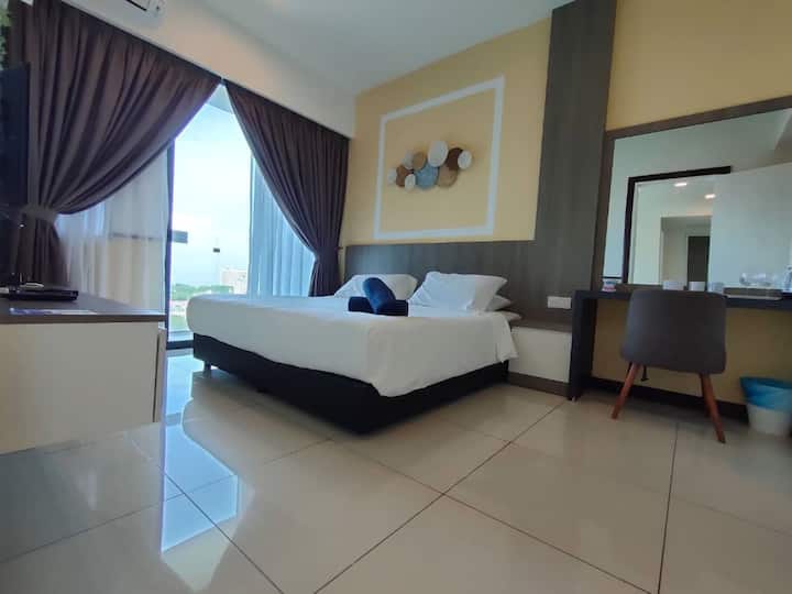 Pd D'wharf 7-seaview 1-2人海景简约 1-2pax Simple - Port Dickson