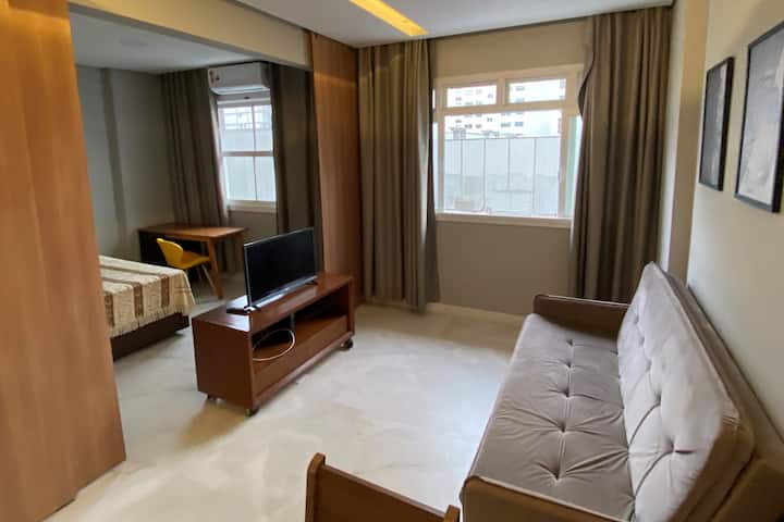 Apto No Coração Do Gonzaga E Praia - Santos