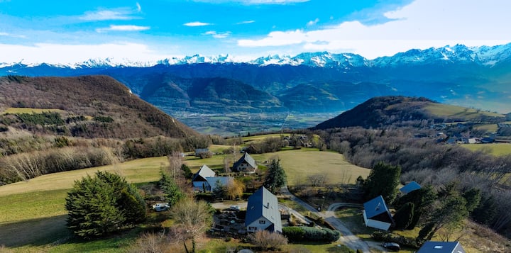 Vue Merveilleuse, Maison Familiale En Montagne - Les Adrets